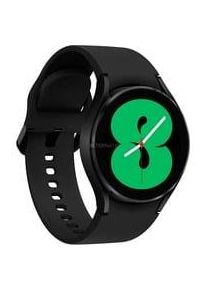Samsung Galaxy Watch4, Smartwatch schwarz, 40 mm, LTE Display: 3 cm (1,2 Zoll) Kommunikation: Bluetooth 5.0, NFC, WLAN 802.11 b, WLAN 802.11 a, WLAN 802.11 g, WLAN 802.11 n Touchscreen: mit Touchscreen