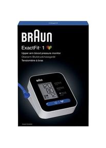 Braun Blutdruckmessgerät Oberarm BUA5000EUV1 ExactFit 1 Blutdruckmessgerät + Armmanschette + 4 Batterien + Anleitung 1 Stk.