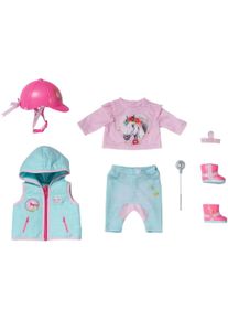Baby Born Puppenkleidung »Deluxe Reiter Outfit, 43 cm« (Set, 8-tlg), bunt