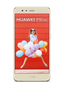 Huawei P10 lite Dual-SIM Smartphone (13,2 cm (5,2 Zoll) Touch-Display, 32 GB interner Speicher, Android 7.0) Platinum Gold