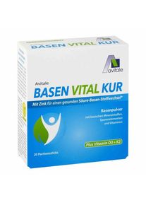 Avitale BASEN VITAL KUR plus Vitamin D3+K2 Pulver