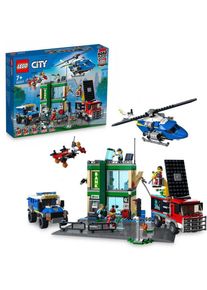 Lego® Konstruktionsspielsteine »Banküberfall mit Verfolgungsjagd (60317), Lego® City«, (915 St), bunt