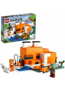 Lego® Konstruktionsspielsteine »Die Fuchs-Lodge (21178), Lego® Minecraft™«, (193 St), bunt