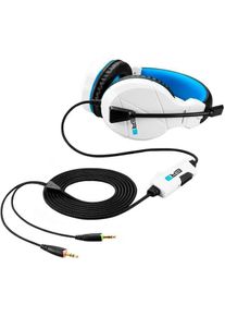 Sharkoon Gaming-Headset, blau|schwarz