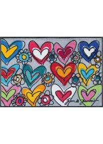 Fußmatte With love, all things (LBH 75x50x.70 cm) KLEEN-TEX