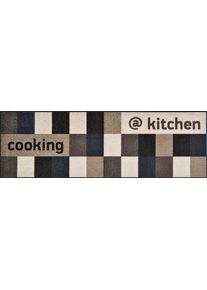 Fußmatte @ kitchen brownish (LBH 180x60x.70 cm) KLEEN-TEX