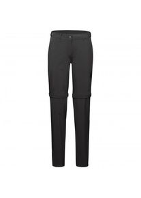 Mammut - Women's Runbold Zip Off Pants - Zip-Off Hose Gr 34 - Short schwarz