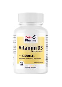 Zein Pharma Vitamin D3 5000 I.e. Wochendepot Kapseln 90 St