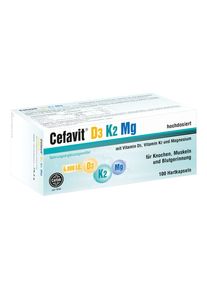 Cefavit® Cefavit D3 K2 Mg 4.000 I.e. Hartkapseln 100 St