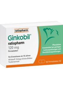 GINKOBIL-ratiopharm 120 mg Filmtabletten 60 St