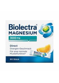 Biolectra Magnesium 300 mg Direct Orange Sticks 60 St Pellets