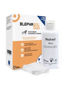 Blephasol Duo 100 ml Lotion+100 Reinigungspads 1 St Kombipackung