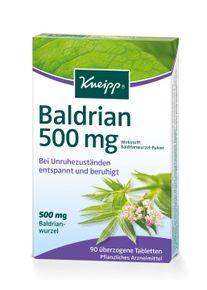 Kneipp Baldrian 500 überzogene Tabletten 90 St Überzogene