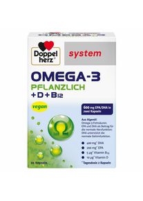Doppelherz Omega-3 pflanzlich system Kapseln 60 St