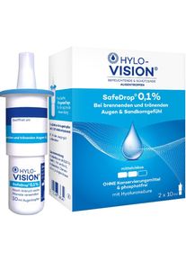 Hylo-Vision® Hylo-Vision SafeDrop 0,1% Augentropfen 2x10 ml