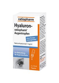 Hyaluron-ratiopharm Augentropfen 2x10 ml