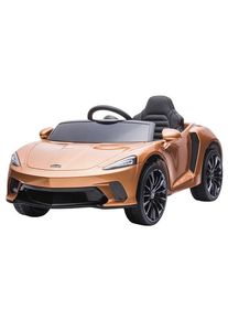 Nordic Play Electric car McLaren GT 12V7AH EVA tyres leather seat BT spray-painted copper Speed