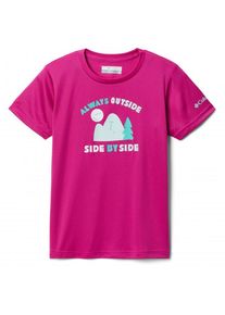 Columbia - Kid's Mirror Creek Short Sleeve Graphic Shirt - Funktionsshirt Gr XS rosa