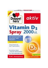 Doppelherz Gesundheit Mineralstoffe & Vitamine Vitamin D 2000 I.E. Spray 8 ml