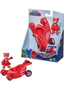 Hasbro Spielzeug-Auto Spielzeugfahrzeug, PJ Masks Eulengleiter, rot