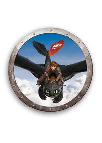 Dragons Dekokissen »Drachenflug DreamWorks Dragons Rund 36 cm Kinder Kissen Dekokissen«