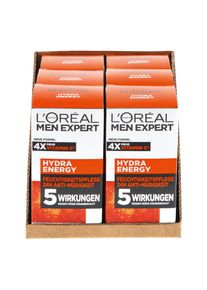 L'Oréal L'Oreal Men Hydra Energy Creme 50 ml, 6er Pack