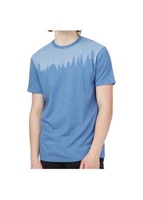 tentree - Juniper S/S Tee - T-Shirt Gr S blau/beige/grau