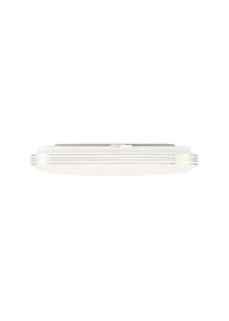 BRILLIANT LEUCHTEN LED Deckenleuchte »Ariella«, 34 x 34 cm, 2500 lm, warmweiß, Metall/Kunststoff, weiß/chrom, weiß