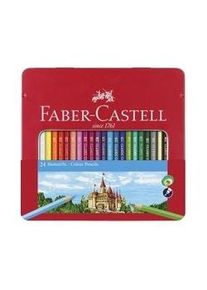 Faber-Castell Buntstift hexagonal 24er-Metalletui
