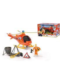 Simba Spielzeug-Hubschrauber »Feuerwehrmann Sam, Wallaby«, mit Sound- und Lichteffekten, bunt