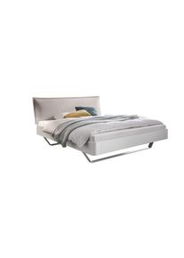 Betten Duscher Bett Cilona Massivholzbett stabil 140x200 cm Buche weiß, Einzelbett