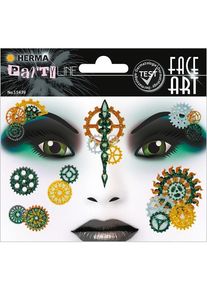 Herma Face Art Sticker Steampunk Marie