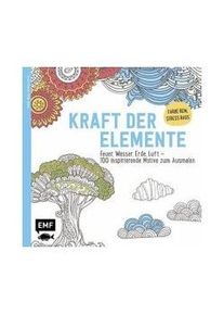 EMF Verlag Kraft der Elemente, Ausmalbuch für Erwachsene