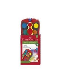 Faber-Castell Farbkasten Connector 12 Farben rot