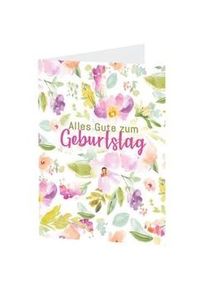6er-Pack Grußkarte »Alles Gute zum Geburtstag«, Luma Kartenedition, 11.5x17.5 cm