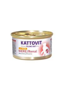 Kattovit Feline Diet Niere/Renal Huhn 24x85g