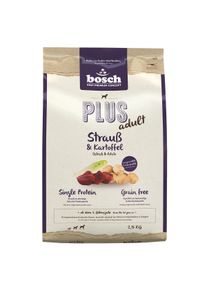 Bosch PLUS Hunde-Trockenfutter Strauß & Kartoffel 2,5kg