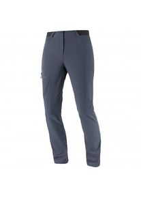 Salomon - Women's Wayfarer Pants - Trekkinghose Gr 40 - Short blau/schwarz/grau