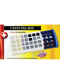 COMFORT AID Pillendose »7 Tage PILLENBOX 17cm Pillendose Tablettenbox Medikamentenbox Medikamentendose Pillen Dose Box DE«