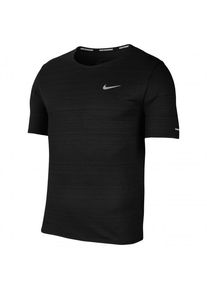 Nike - Dri-Fit Miler Running Top - Funktionsshirt Gr S schwarz