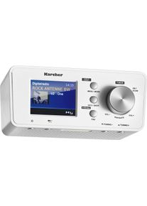 Kärcher Karcher »RA 2035D« Digitalradio (DAB) (UKW mit RDS, Digitalradio (DAB), 1,5 W), silberfarben