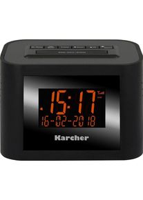Kärcher Karcher »DAB 2420« Digitalradio (DAB) (Digitalradio (DAB), FM-Tuner mit RDS, 2 W), schwarz