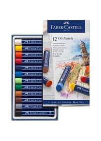 Faber-Castell Pastell Ölkreide farbsortiert 12 St.