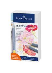 36 Faber-Castell Goldfaber Aqua Aquarellstifte farbsortiert
