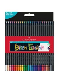 24 Faber-Castell Blackwood Buntstifte farbsortiert