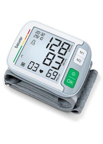Beurer Handgelenk-Blutdruckmessgerät BC 51, grau|weiß
