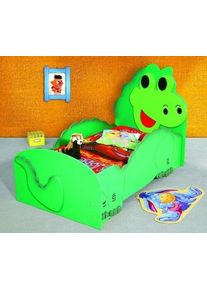 JVmoebel Kinderbett, Kinderbett Jugendbett Bett Betten mit Matratze mit Tiermotiv Schlafbett Dino