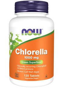 Now Foods, Chlorella 1000 mg, 120 Tabletten (124,17 EUR pro kg)