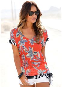 Lascana Strandshirt mehrfarbig Gr. 32/34 für Damen