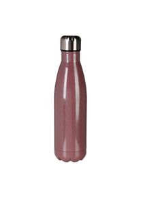 Depot Isolierflasche Glitter ca.26,5cm, rosa